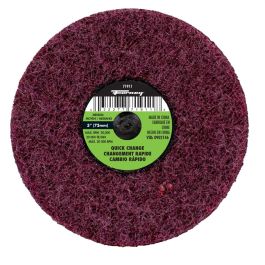 Forney Industries Surface Prep Pad, 3 in (Medium Grit)